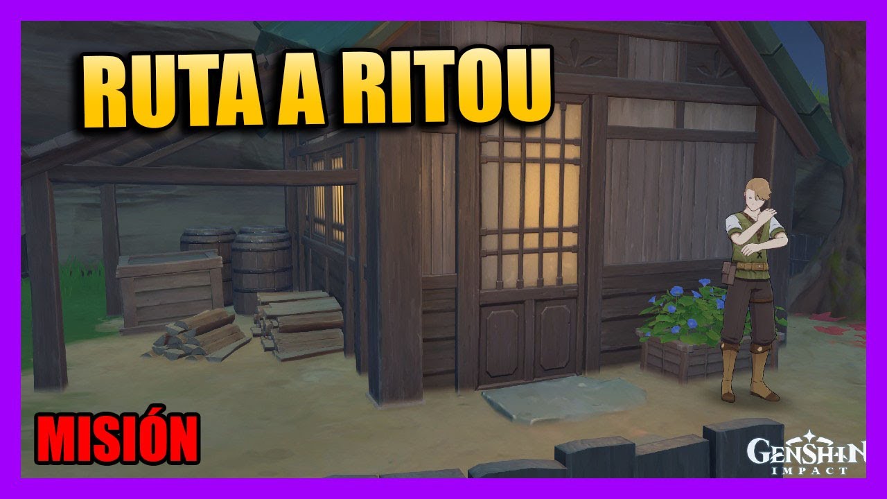 RUTA A RITOU - MISIÓN DE MUNDO [INAZUMA] - UBICACIÓN | GENSHIN IMPACT ...