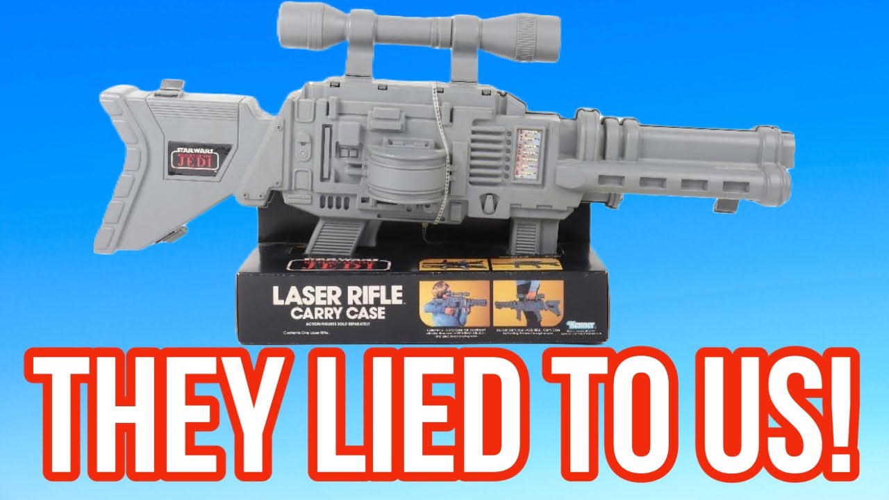 The Big Star Wars Laser Rifle Case LIE! - YouTube