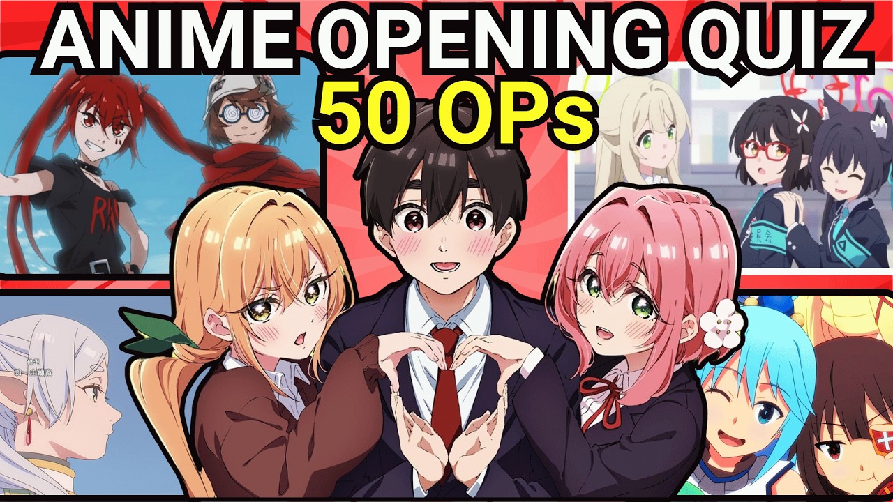 GUESS THE ANIME BY THE OPENING! ANIME OPENING QUIZ 57! - YouTube