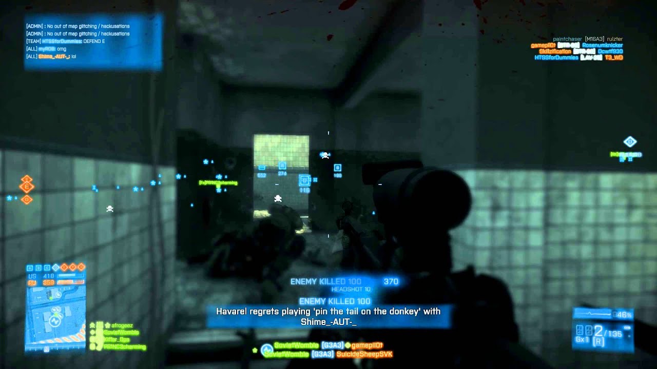Power of the G3 - Battlefield 3 - YouTube