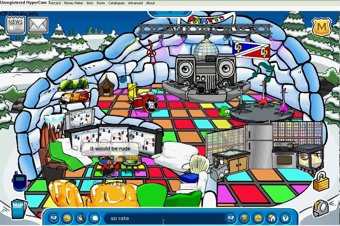 Tooth fairy, Santa, and The Easter Bunny on Club Penguin!!! - YouTube