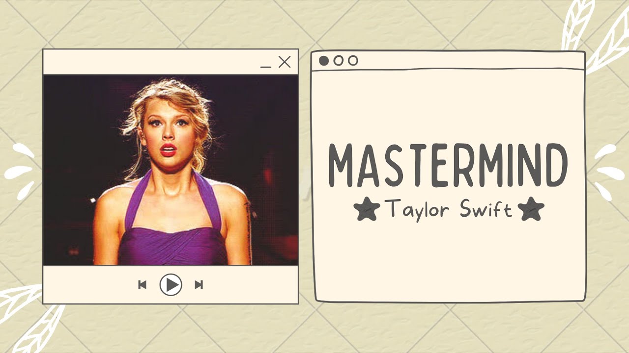 Mastermind - Taylor Swift (Lyrics) - YouTube