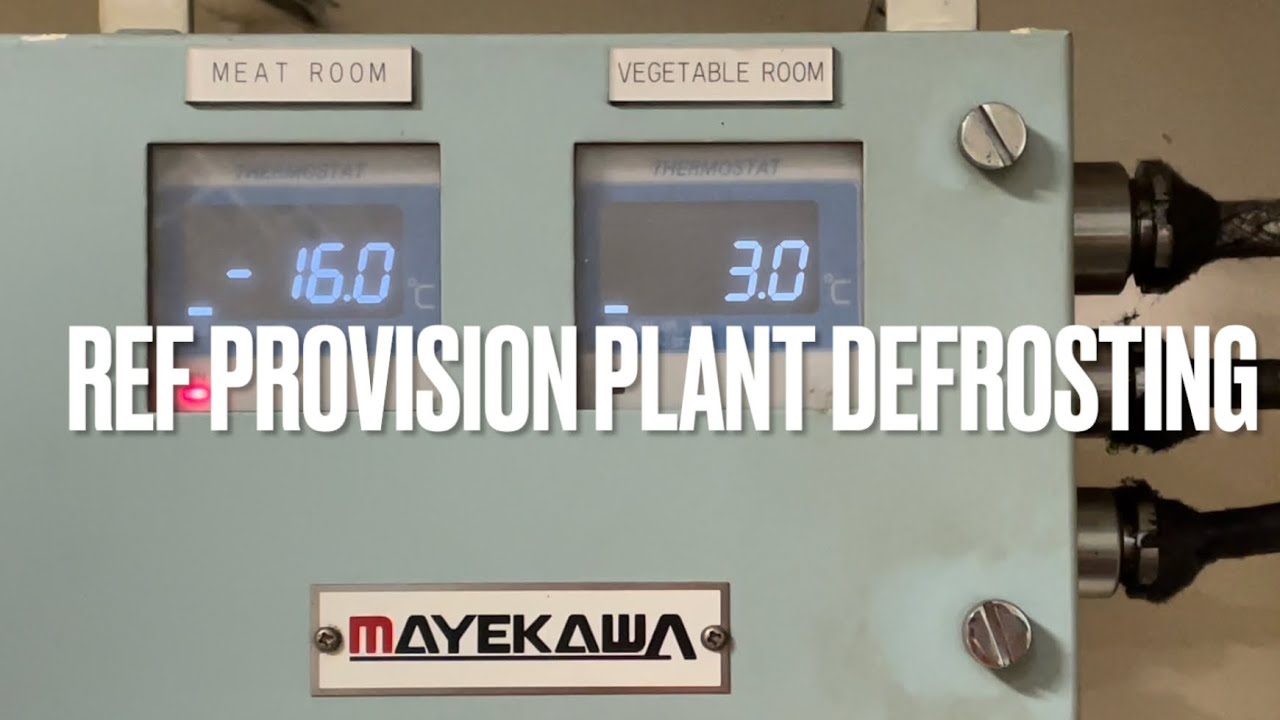 Ref provision plant evaporator defrosting - YouTube