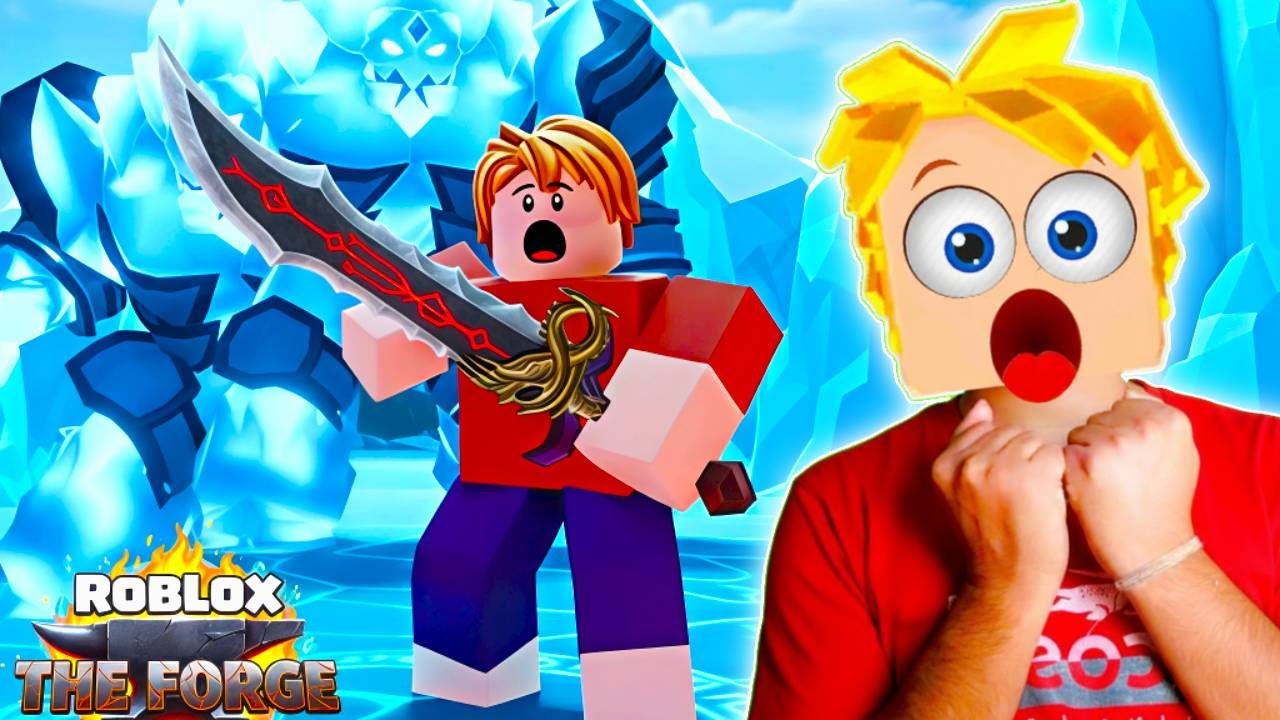 ONLY 0.1% HAVE THIS! Crafting the Strongest Sword in The Forge (Roblox ...