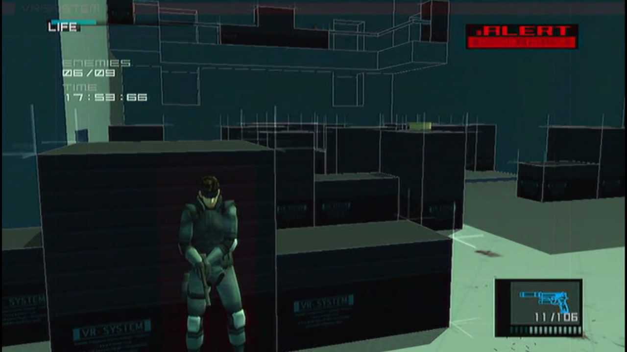 MGS: HD - Snake (MGS1) VR Variety Mode - Lv.3 - YouTube