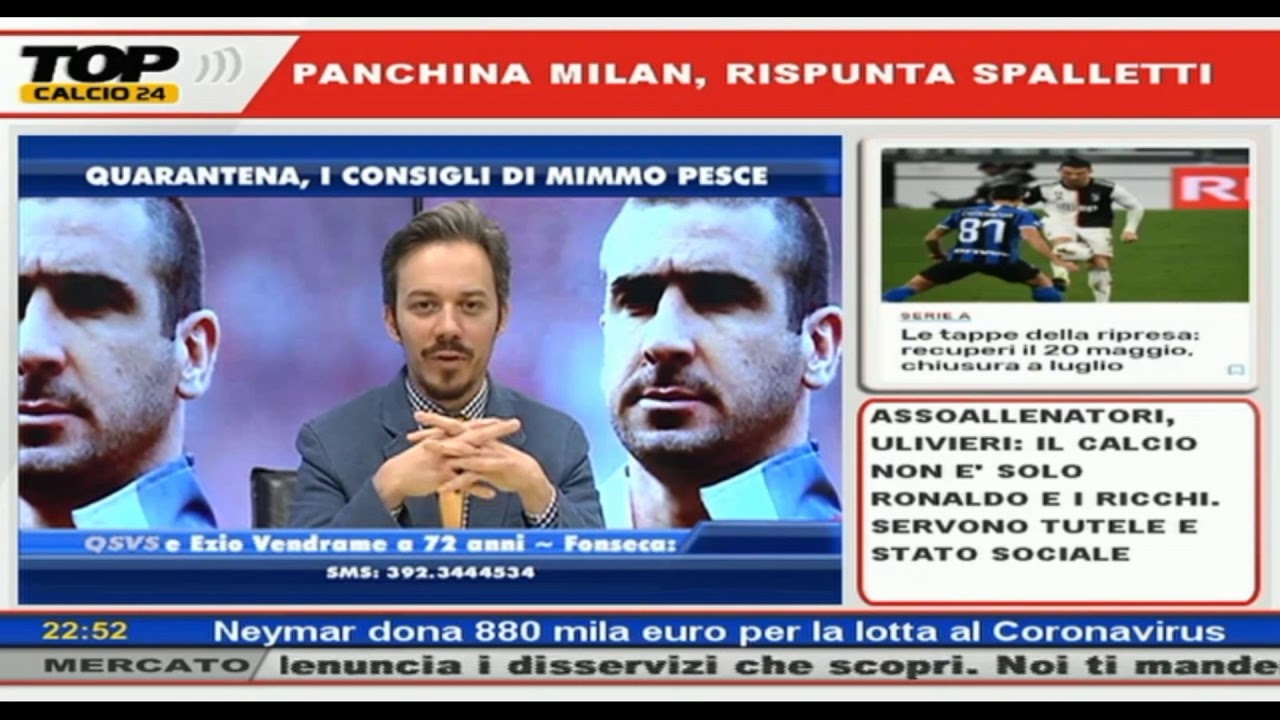 MIMMO PESCE E GLI HOBBY IN QUARANTENA - YouTube