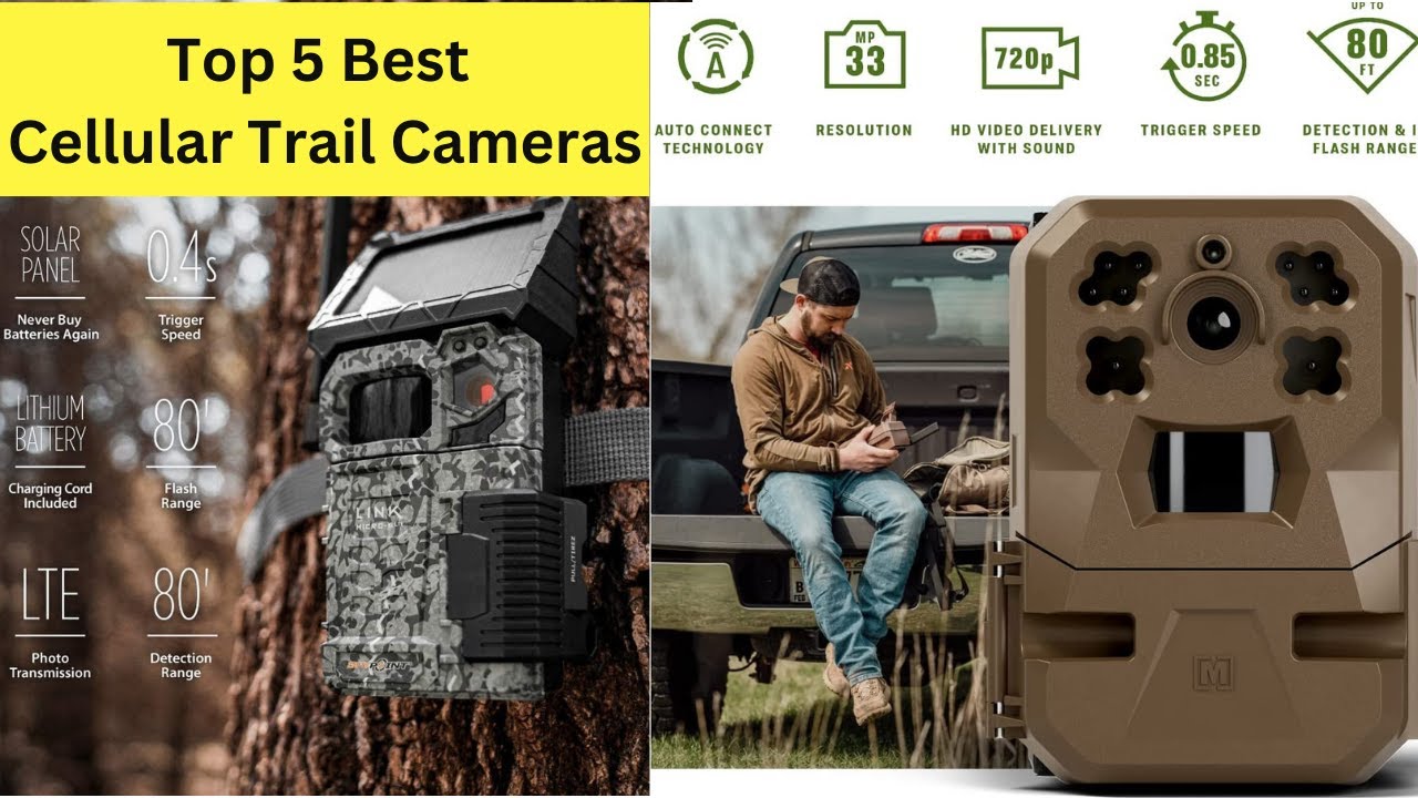 5 Cellular Trail Cameras That Will Blow Your Mind - YouTube