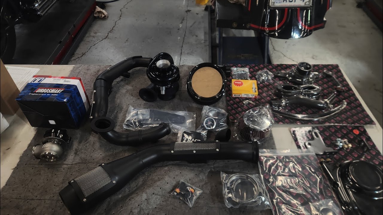 THIS TURBO HARLEY SOUNDS INSANE (Turbo Install Timelapse and Dyno ...