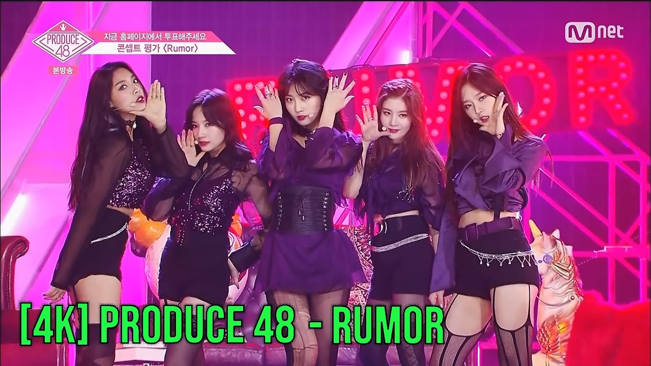 [4K LIVE ] PRODUCE 48 Team National Hot Issue - Rumor - (180817 Mnet ...