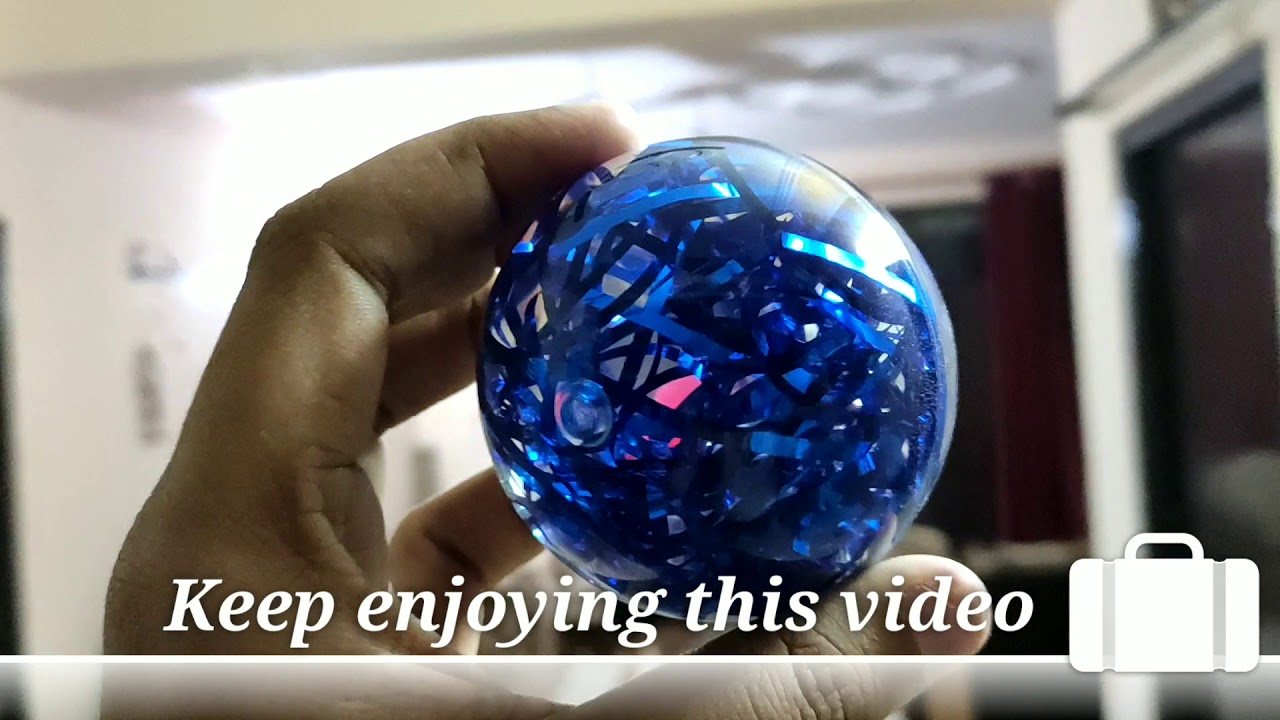 Toy light ball ll Skky bell Crystal Ball Flashing Lights | Bouncing ...