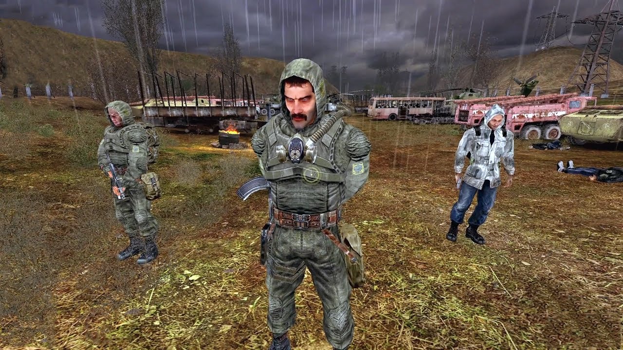 Обороняю свалку STALKER: Shadow of Chernobyl #2 - YouTube