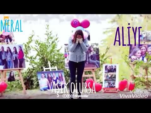 MERAL Aliye aşık olursa (istek video)