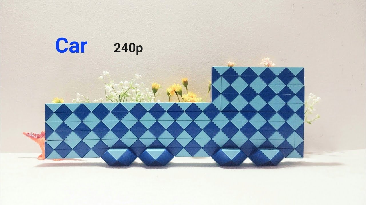 Rubik's Twist or Snake Cube 240 Pieces - Car - YouTube
