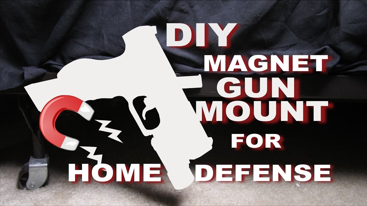 DIY NEODYMIUM GUN MOUNT - YouTube