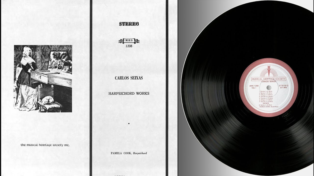Pamela Cook (harpsichord) Carlos Seixas (1704-1742) - YouTube