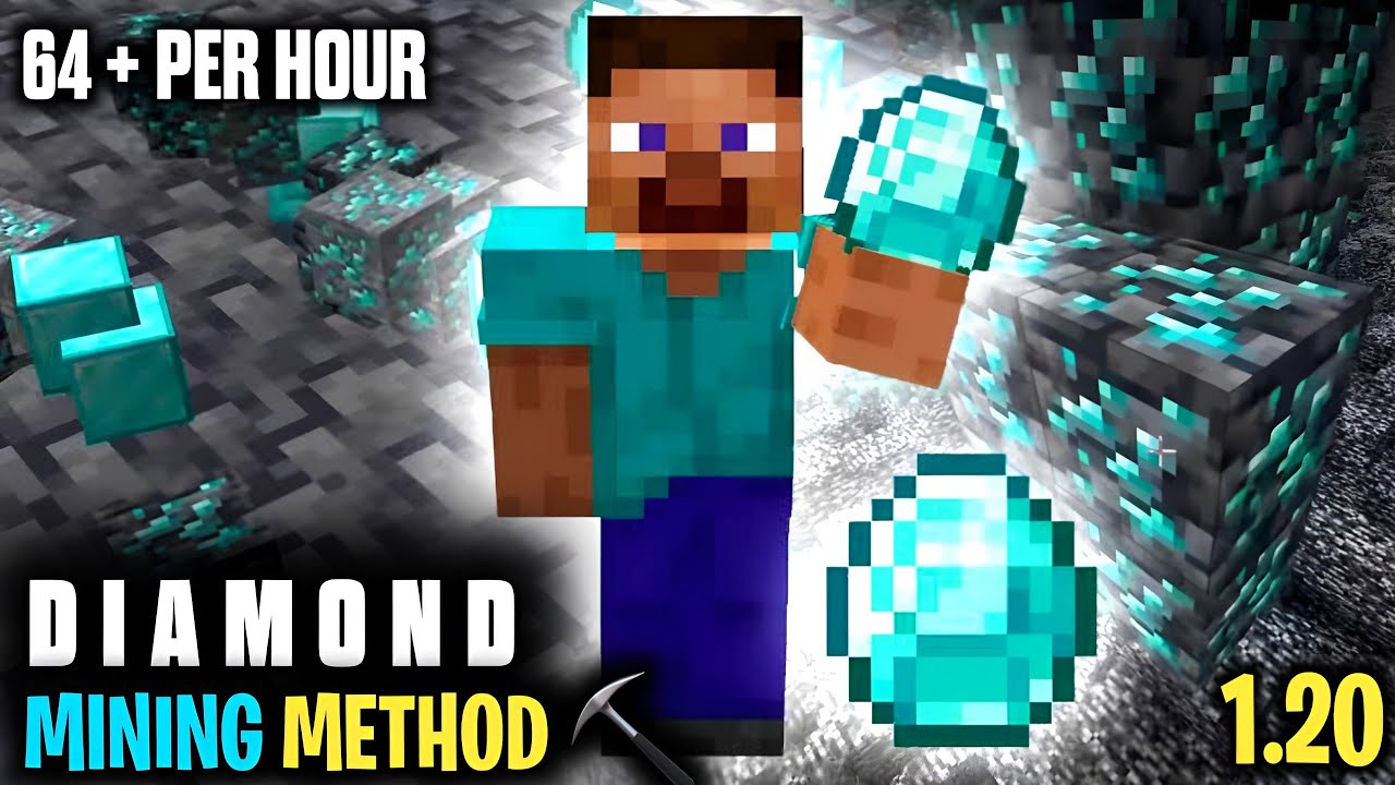 How to find DIAMONDS in minecraft 1.20 Bedrock & Java Edition #hindi ...