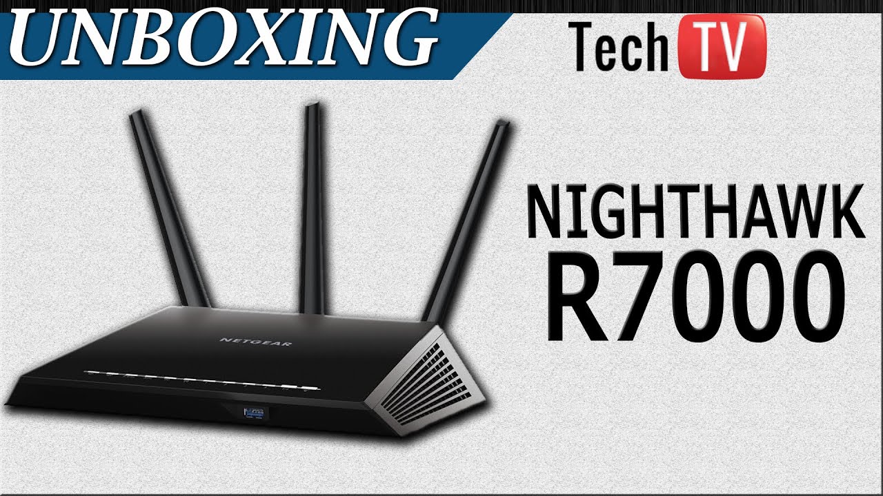 Unboxing NETGEAR Nighthawk R7000 - YouTube
