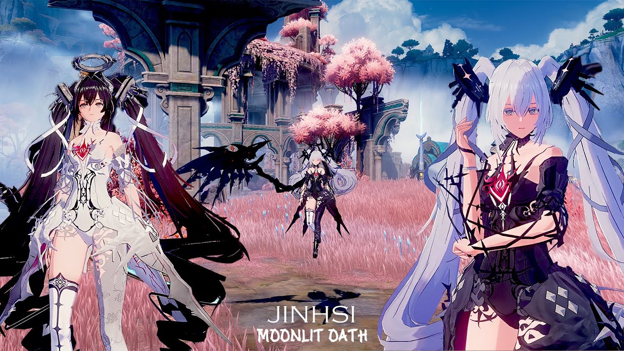 Jinhsi x Luna - Moonlit Oath Mod Showcase - Woju Mod - Wuthering Waves ...
