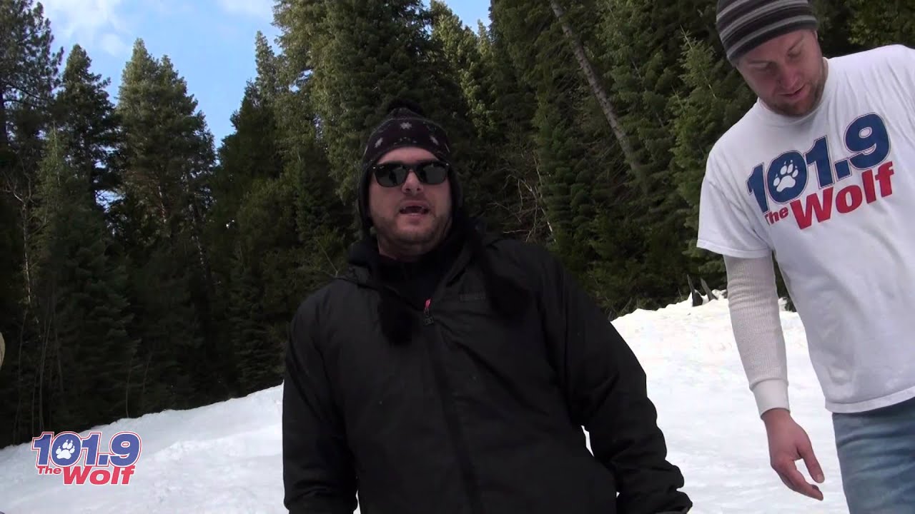 Redneck Winter Games Part 3- Sledding - YouTube