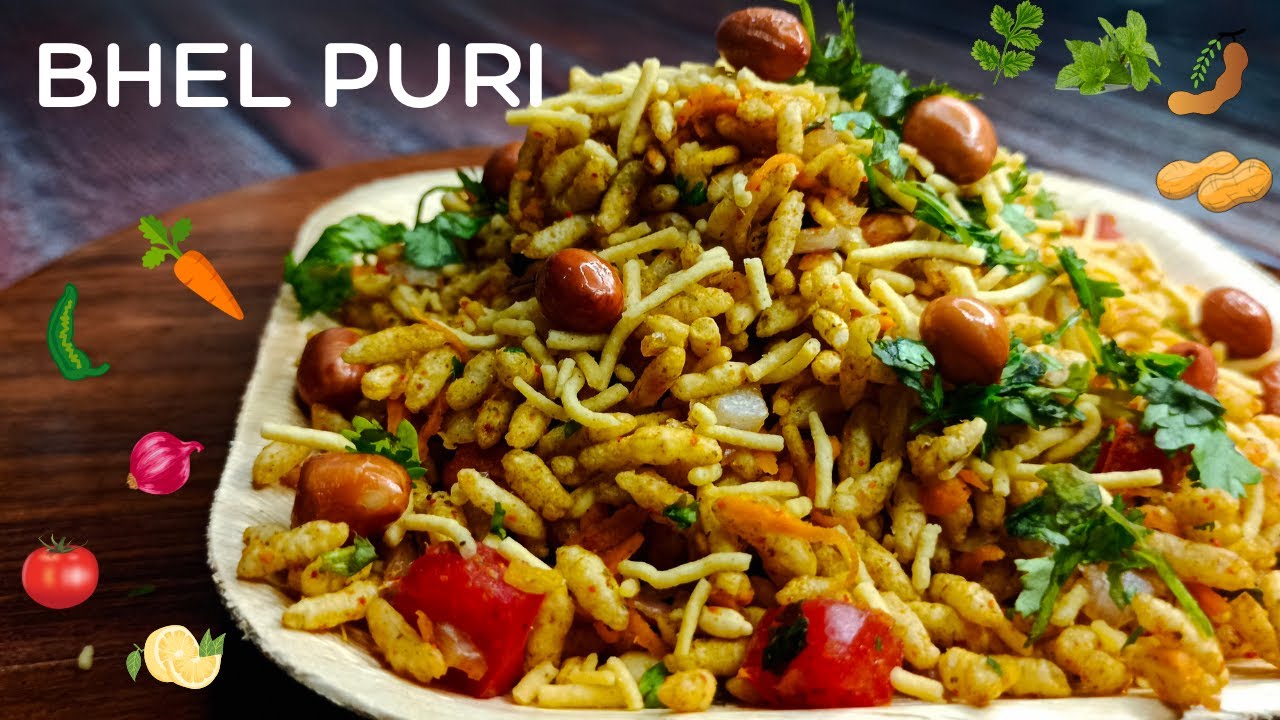 Yummy Street Style Bhel Puri At Home | भेल पूरी रेसिपी | Puffed Rice ...