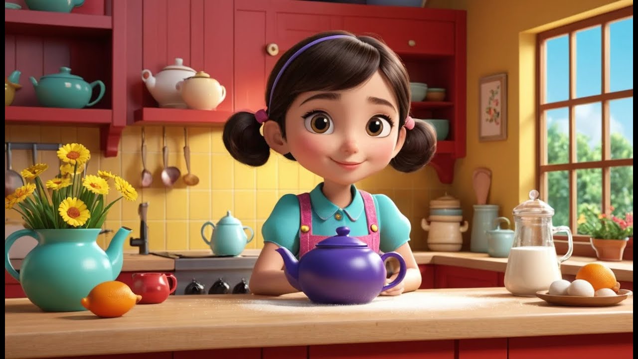 The Talking Teapot and the Singing Cupcake | Fun Kids Learning Song ...