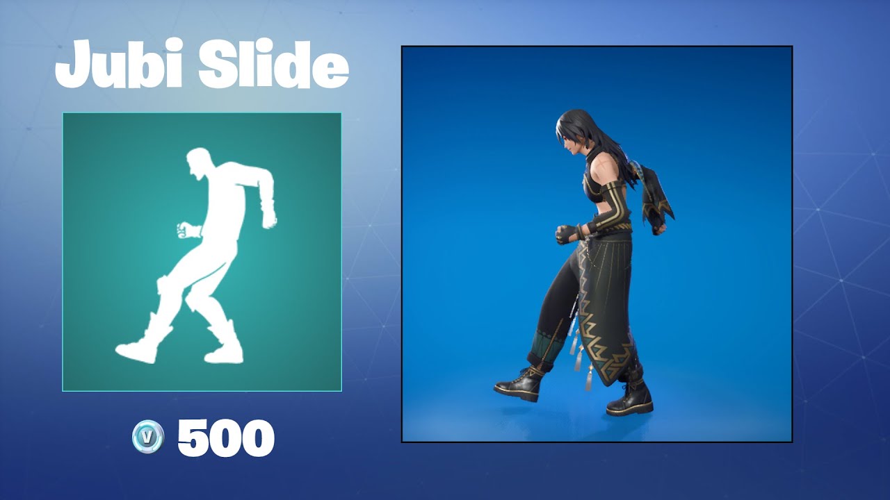 Jubi Slide | Fortnite Emote - YouTube