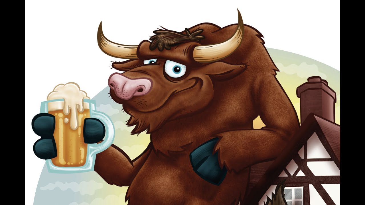 The Old Bull Pub Inkberrow Work In Progress Time Lapse Illustration ...