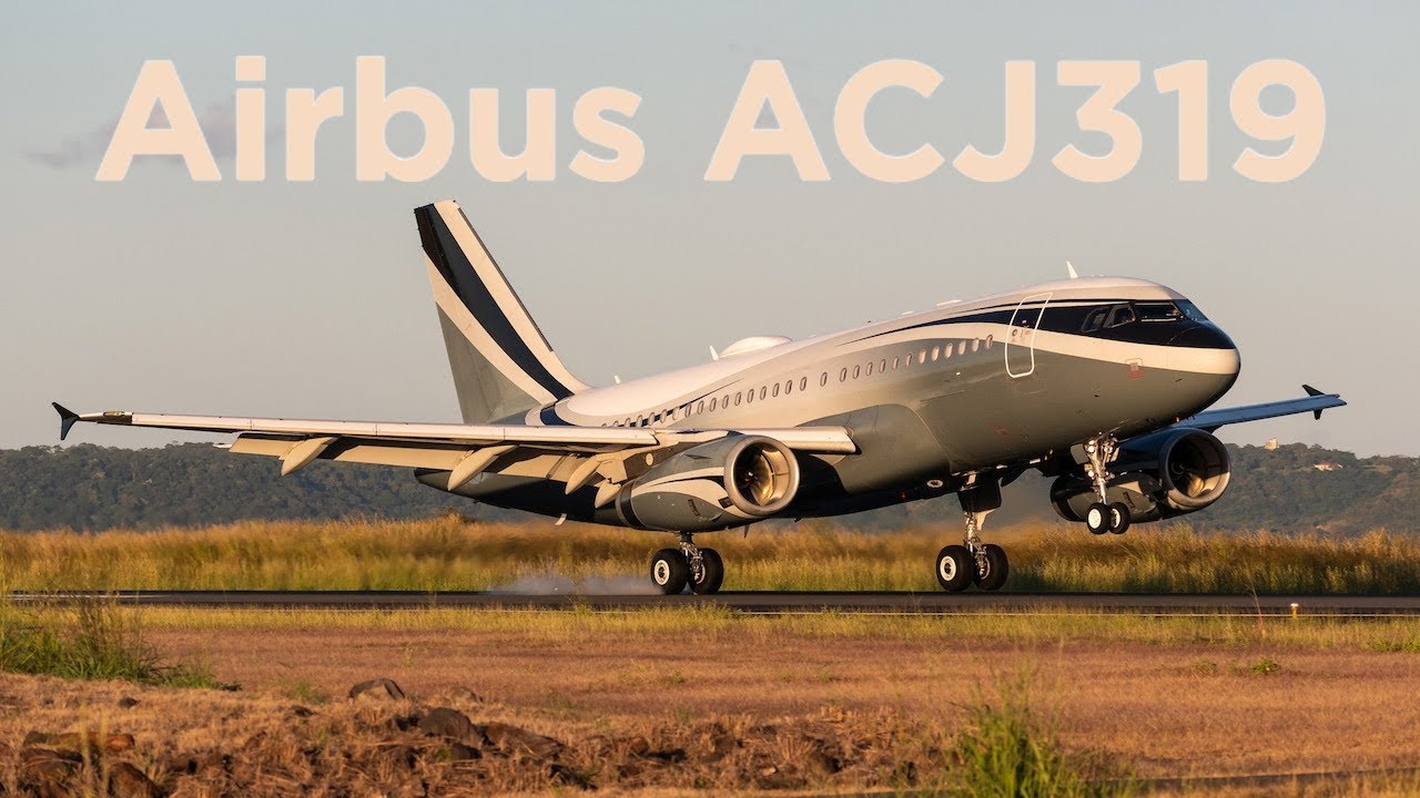 Airbus A319CJ sn4151 - YouTube
