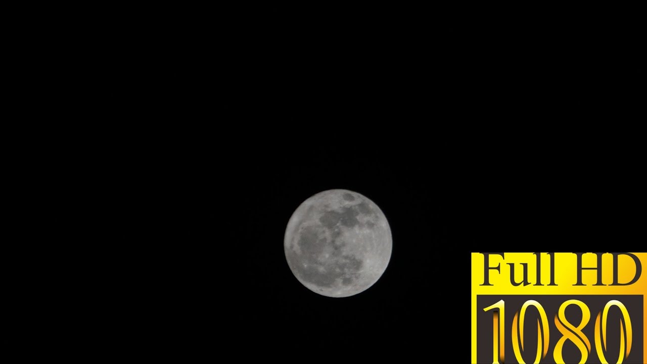Full Moon OLED Screen Test Black 1080p 60fps [FULL HD 60FPS] - YouTube