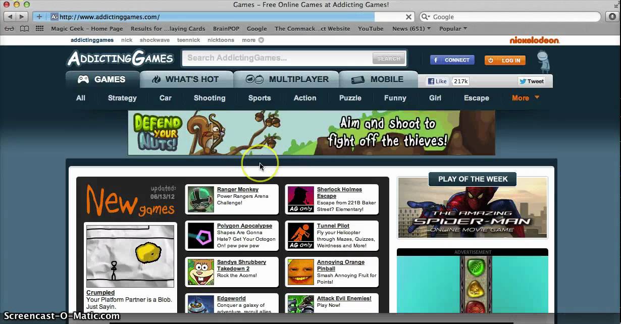 FULL WEBSITE REVIEW - addictinggames.com (1) - YouTube