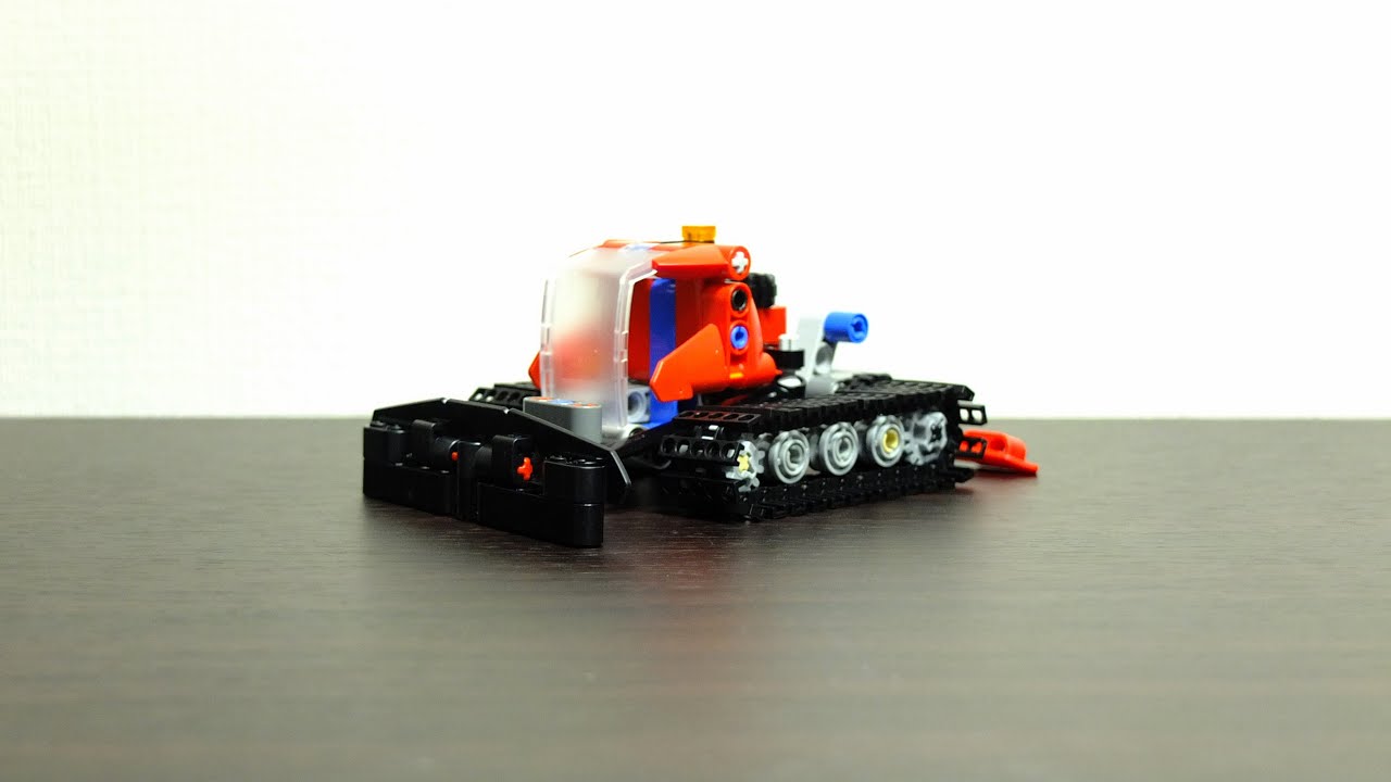LEGO 42148 snow_groomer Speed build - YouTube