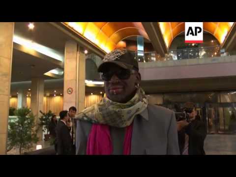 Former NBA All-Star Dennis Rodman sang 'Happy Birthday' to North Korean leader Kim Jung Un and proce