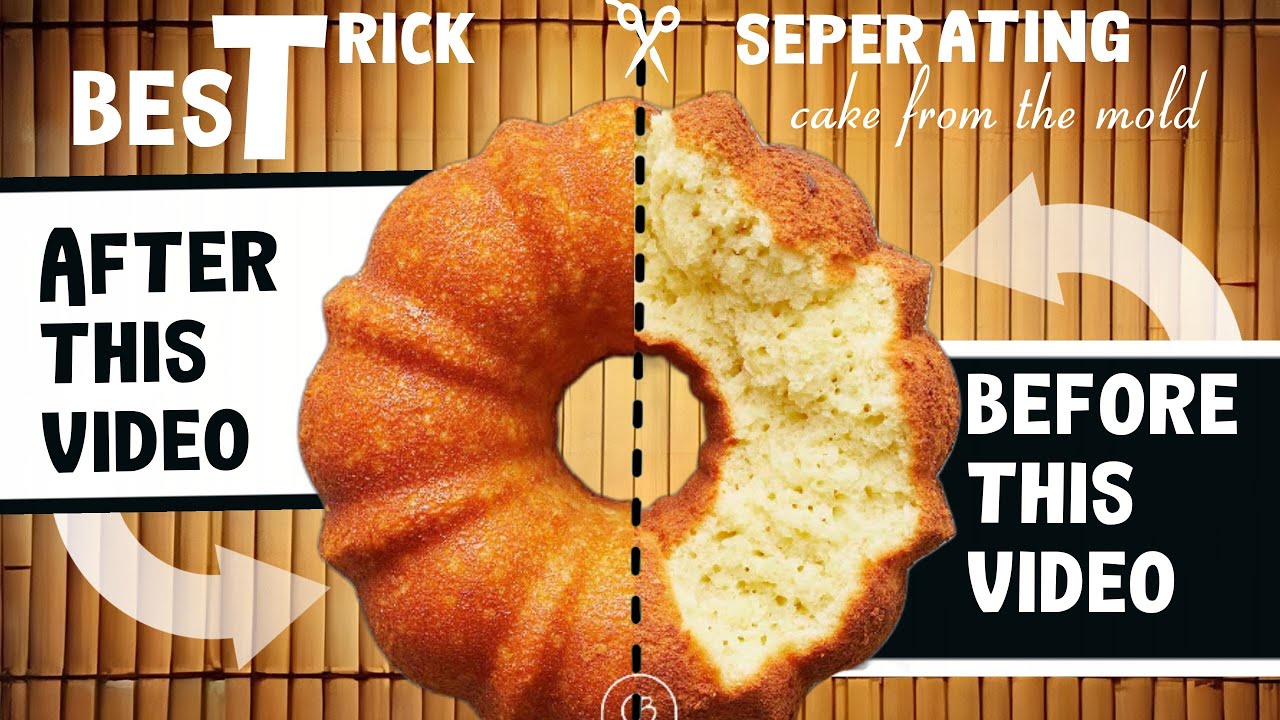 Perfect Cake Separation Trick | Easy Cake Mold Removal 🎂 - YouTube