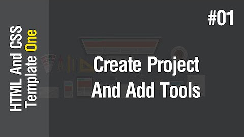 HTML And CSS Template 1 - YouTube
