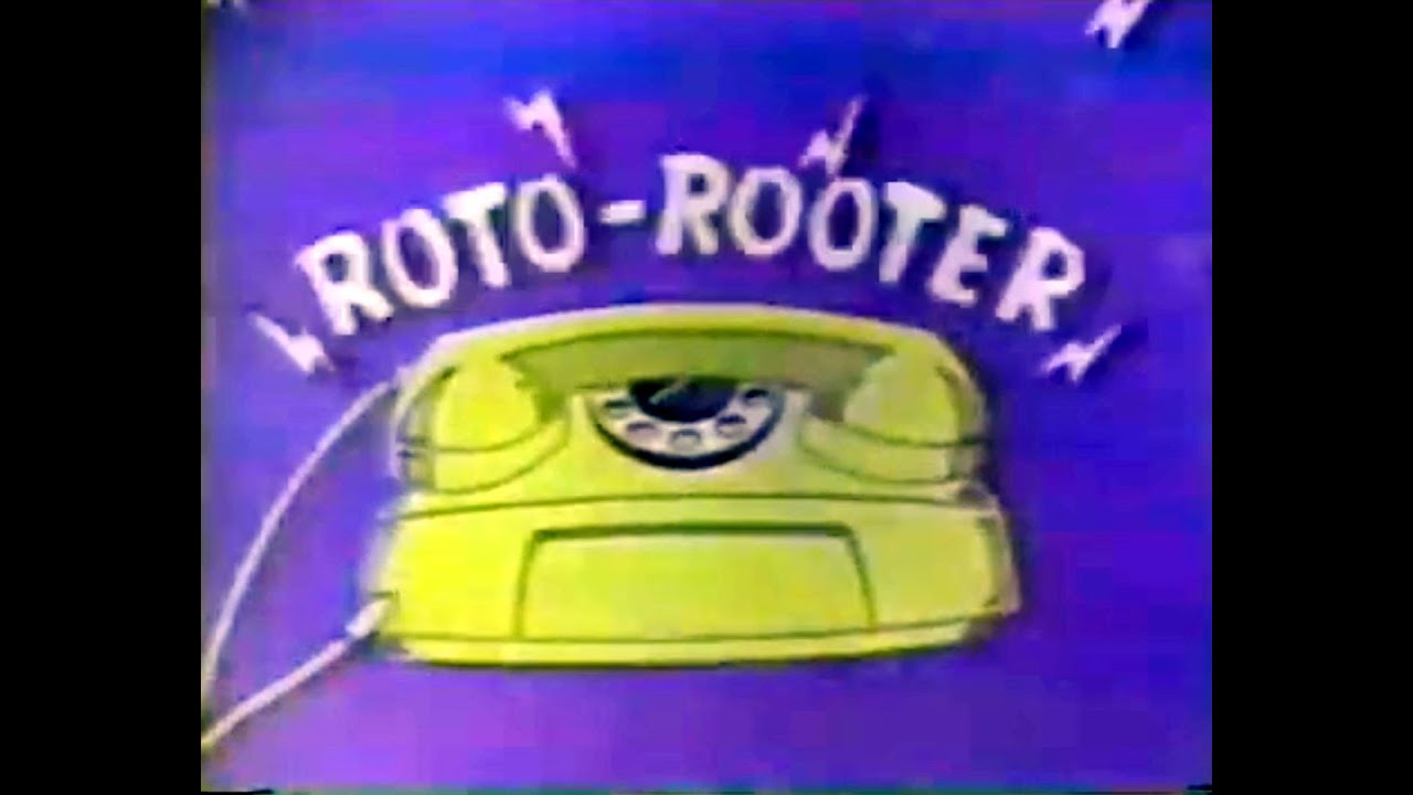 Comercial Roto-Rooter Desentupidora (anos 70) - YouTube