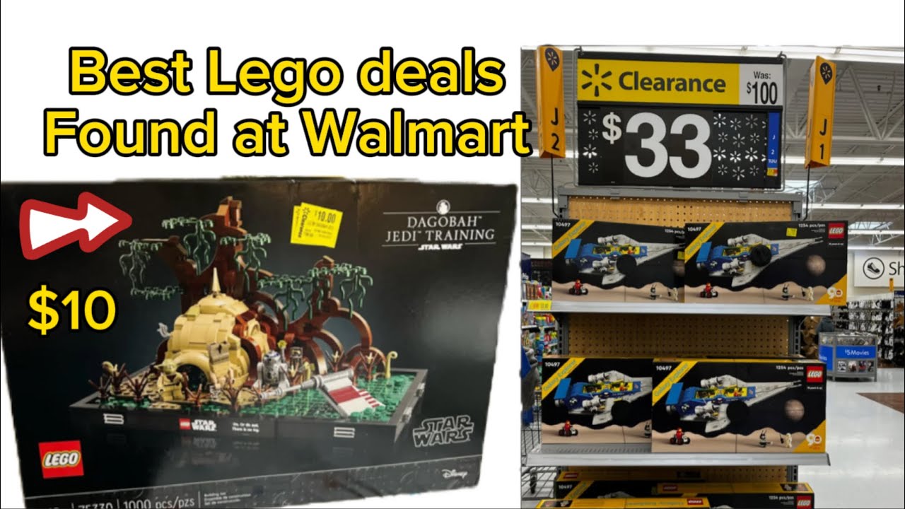Best Lego Clearance found at Walmart - YouTube