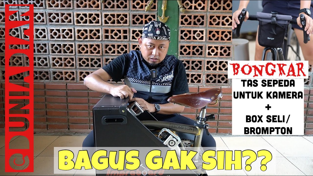 Box Sepeda Lipat Brompton & Tas Sepeda untuk Kamera (Impraboard ...