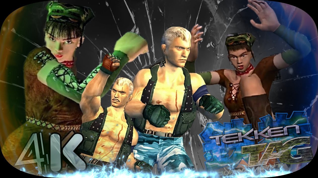 Michelle & Bryan Swap Moves and Voice Tekken Tag Remastered Hard UHD 4K ...