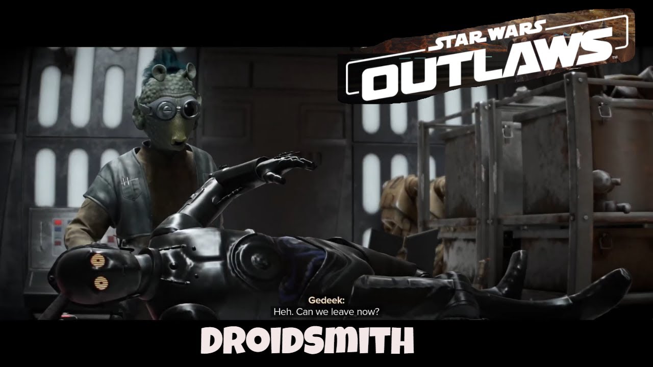 Star Wars Outlaws - Droidsmith Mission #starwars #starwarsoutlaws - YouTube