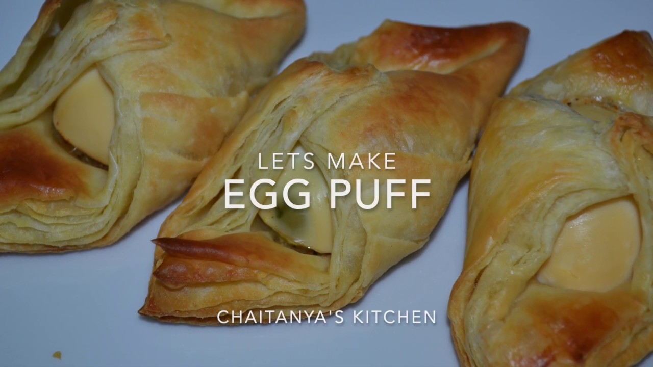 Egg Puff | Perfect bakery style | Make them right in your home - YouTube
