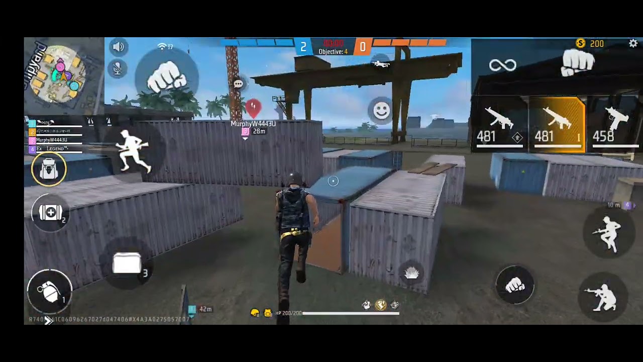 CS Rank 4v4 battle FREE FIRE 🔥,,, HO😊😏 PLEASE SUBSCRIBE MY CHANNEL ️♥️ ...