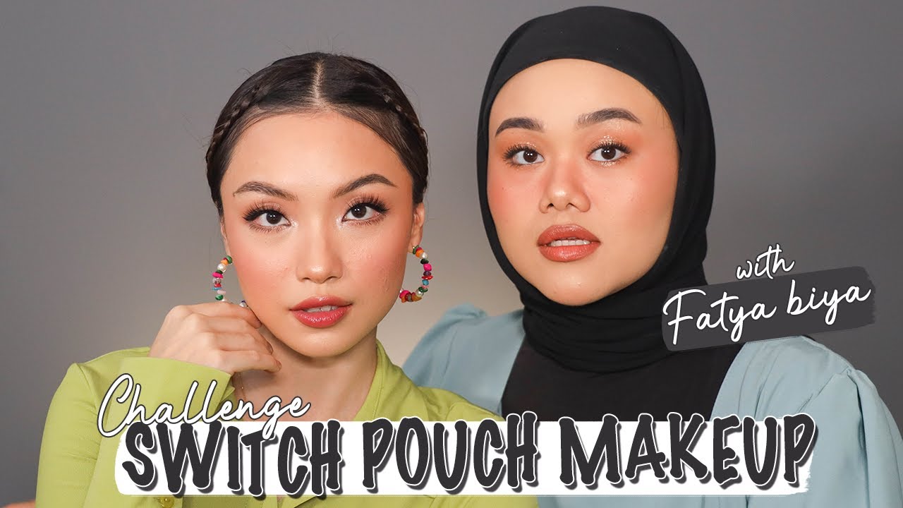 LIVE Saling Meracun!! Tukeran Makeup Pouch sama Fatya Biya 😱 - YouTube
