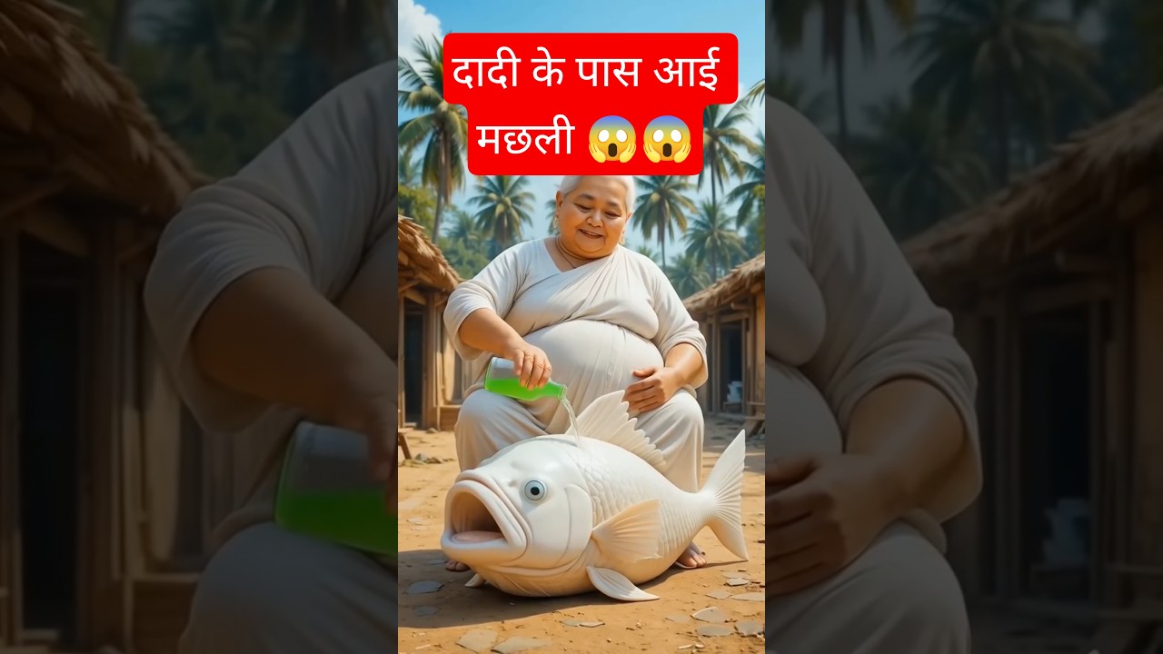 दादी के पास आई मछली तब का हुआ 😱😱 #dadi #machli #fish #dada - YouTube