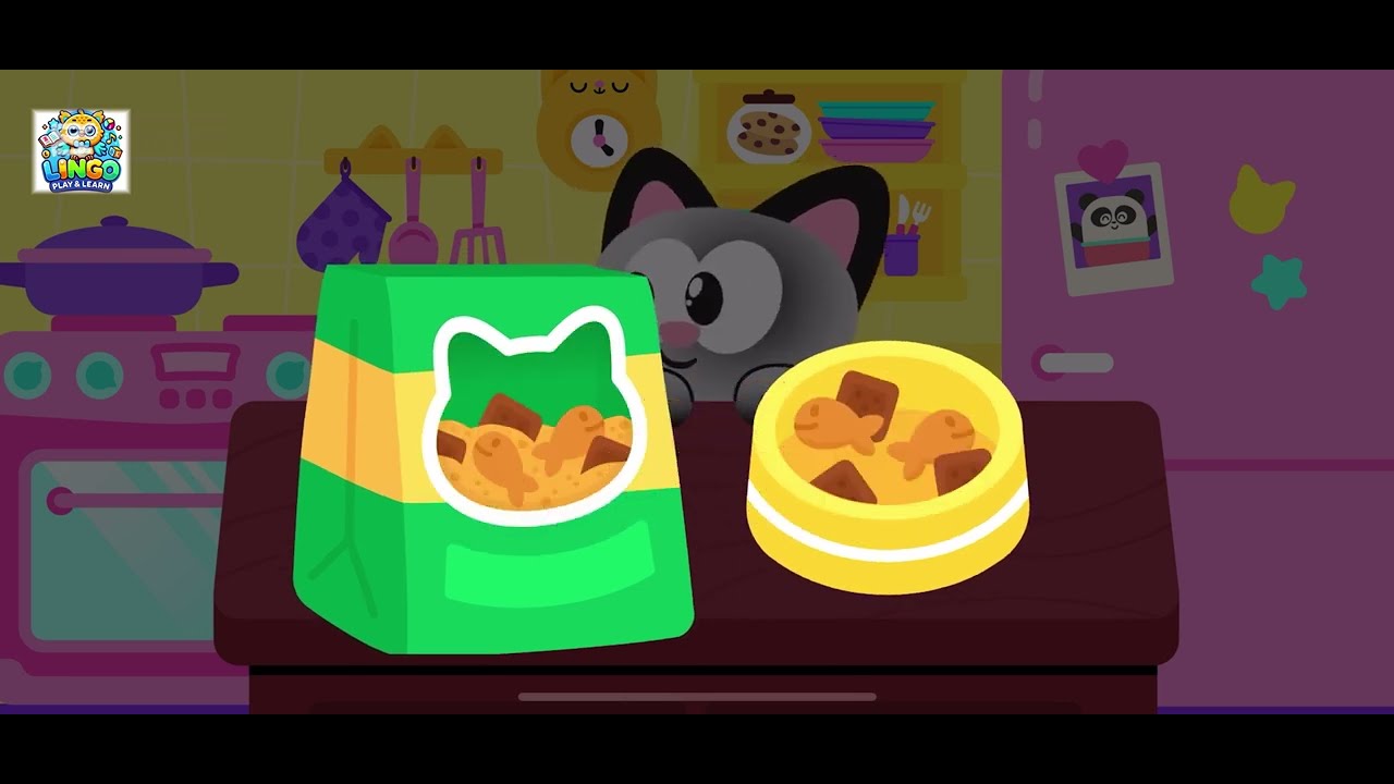 Take Care of a Cute Cat & Make Pizza with Panda! 🍕🐱 | Lingo Kids Fun ...