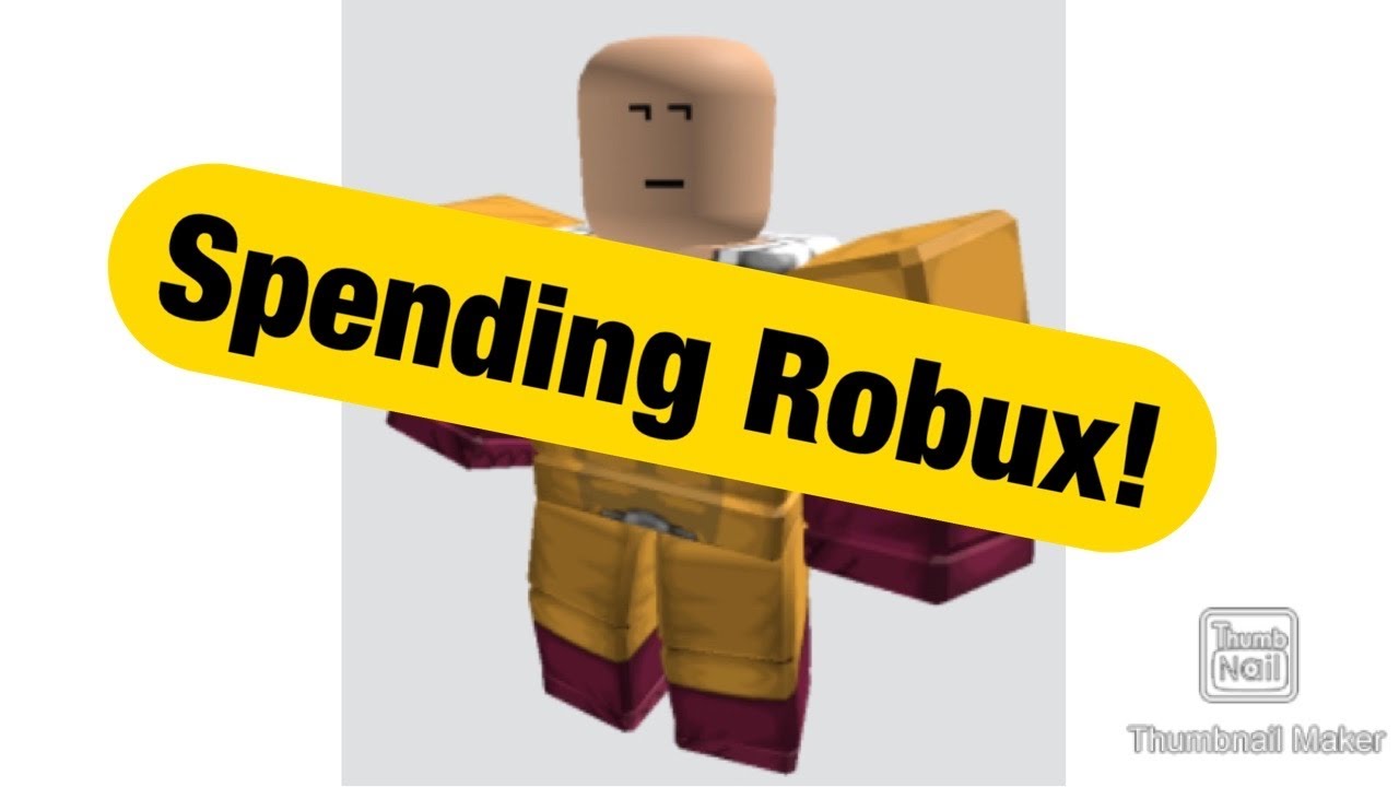Roblox: Spending Robux - YouTube