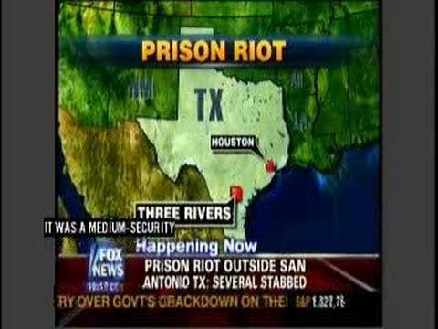 Riot at FCI 3 Rivers prison (TX) - YouTube
