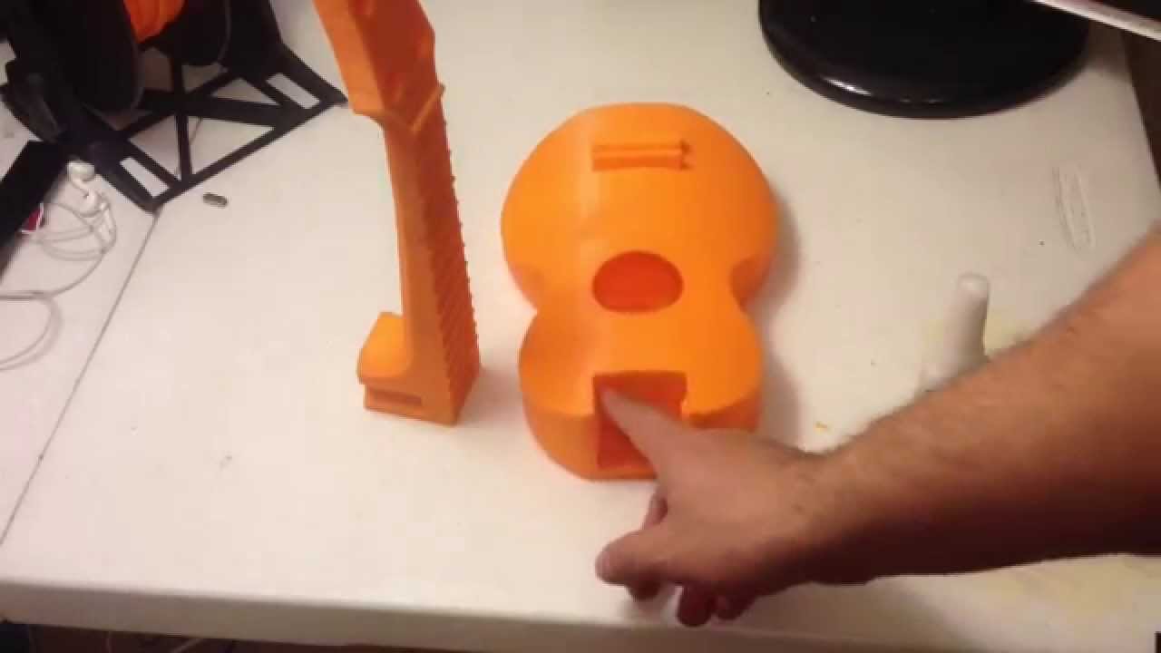 Make a 3D Printed Ukulele - Part 7 - YouTube