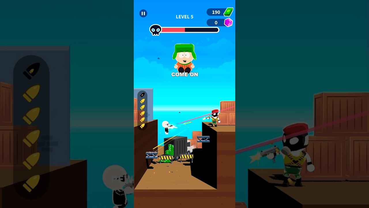 Johnny Trigger IOS Gameplay😎| BOSS FIGHT💥🔫| Level 5 #johnnytriggerios # ...