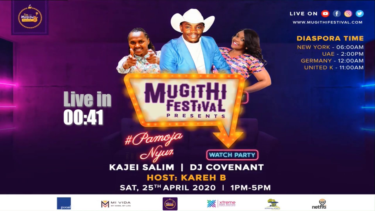 Mugithi Festival - Pamoja Nyumbani Watch Party by Dj Covenant, Kajei ...