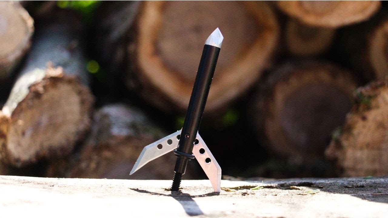 True Blue Broadheads Crossbreed Elite Broadhead Test - YouTube